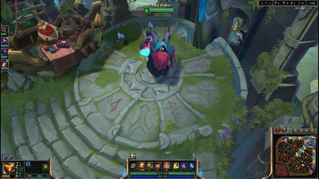 New Elderwood Bard Skin - 975RP - In Game Preview - PBE Server - League ...