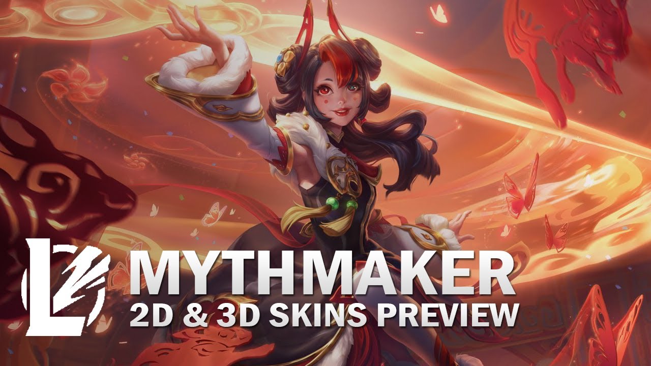 Mythmaker Wild Rift 2D & 3D Model Skin Preview (PBE Server) - League of ...