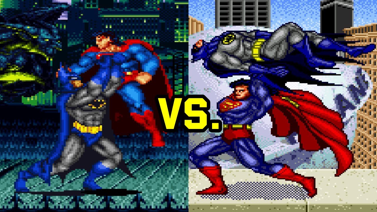 Justice League Task Force | SNES vs. Genesis | Throw & Grab Differences ...