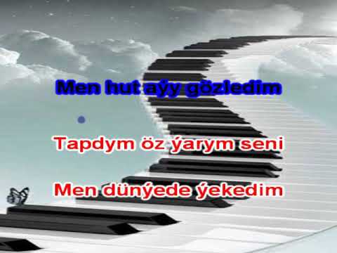 Atabay Carygulyyew Men Hut Ayy gozledim minus karaoke