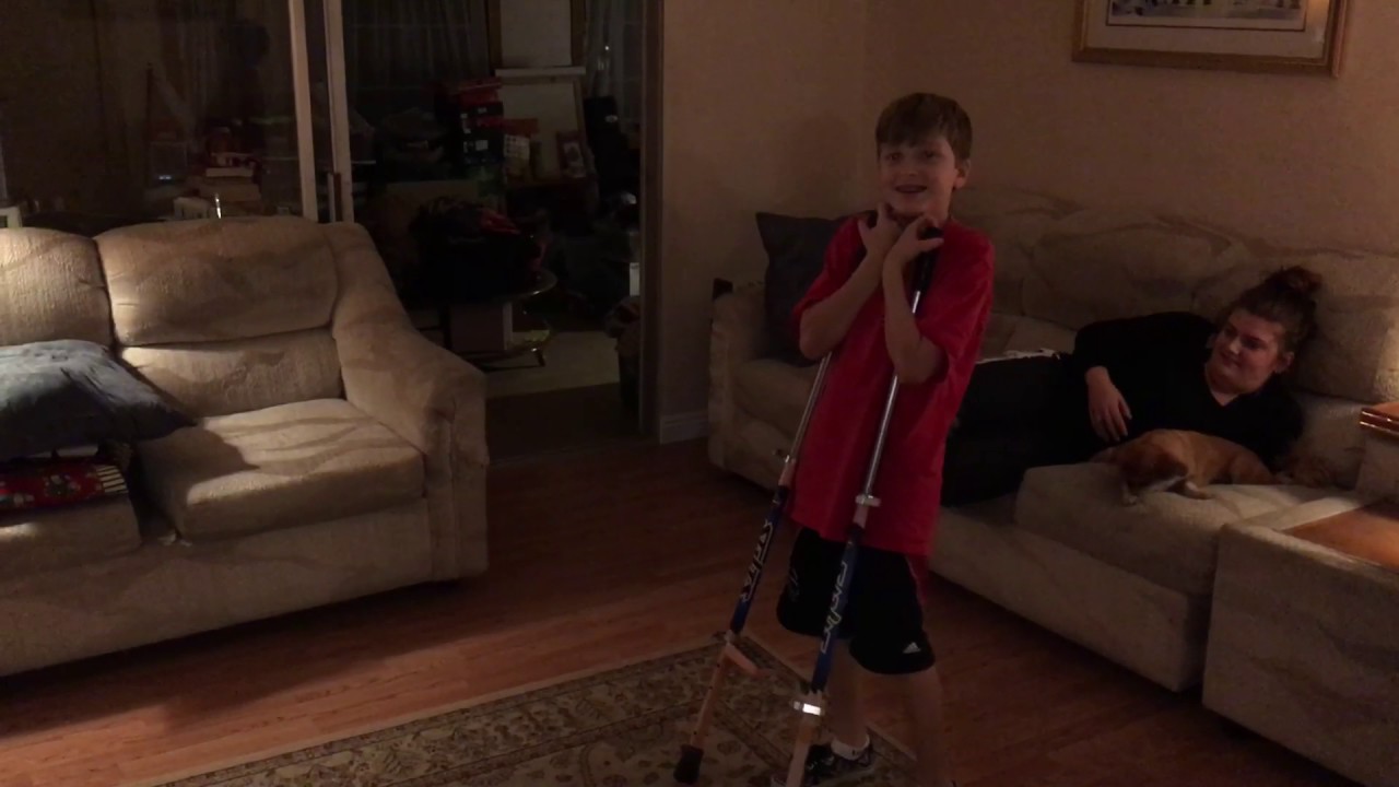 Huffy Adjustable Stilts!!! - YouTube