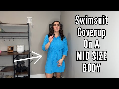 MID SIZE BODY REVIEW - swim coverup from Amazon - YouTube