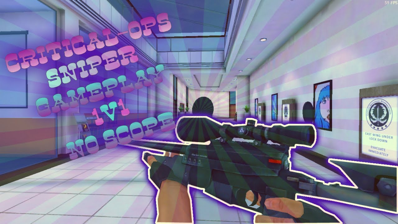 CRITICAL-OPS SNIPER GAMEPLAY (NO SCOPES ONLY) - YouTube