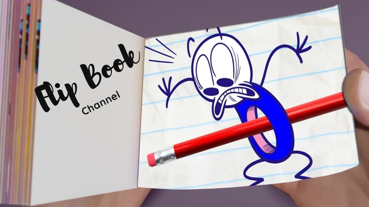 【Flip Book】 Pencilmate Is The Worst Golfer！ -in- HOLE IN NONE ...