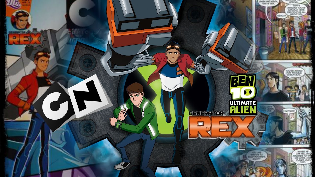 The second Ben 10 generator Rex crossover - YouTube