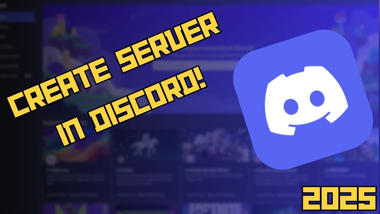 How To Create A Discord Server Under 1 MINUTE Like A PRO! - YouTube