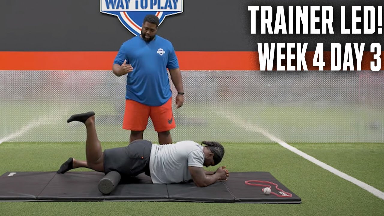 Trainer Led NFL Lower & Upper Body Plyometrics Workout! | Week 4 Day 4 ...