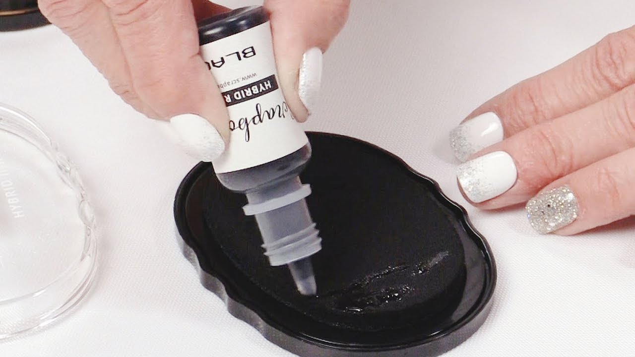 Tips for Reinking Hybrid Ink Pads | Scrapbook.com - YouTube