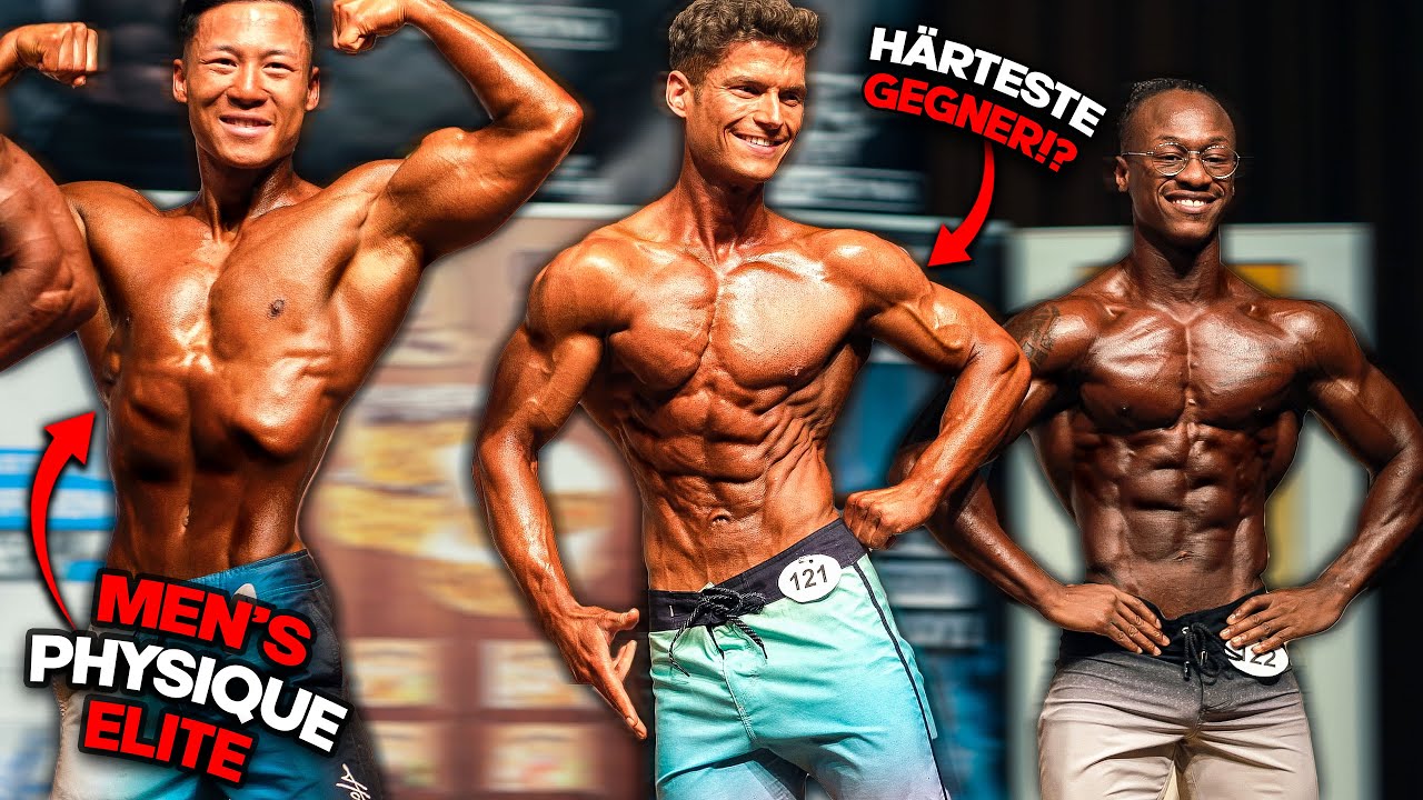 Das BATTLE der Men’s Physique Elite! NAC Germany 2023 - YouTube