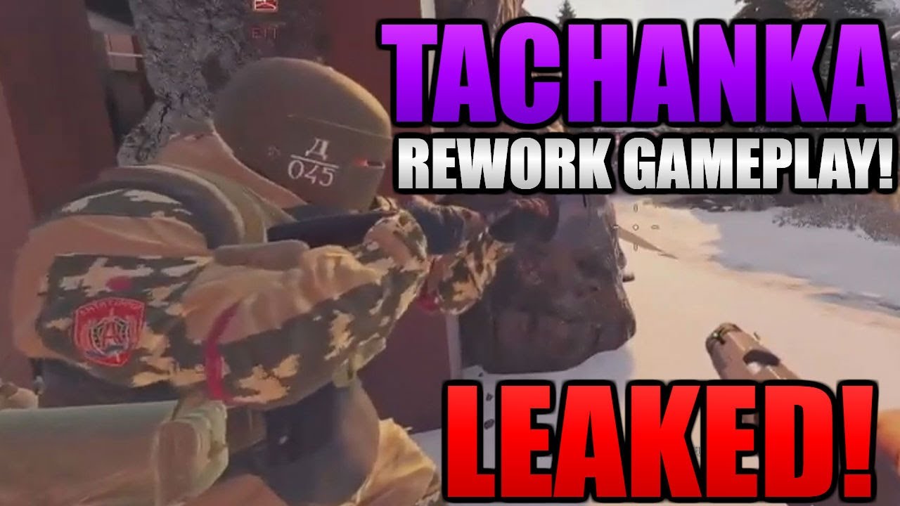 LEAKED TACHANKA REWORK GAMEPLAY! (Tachanka Rework) - Rainbow Six Siege ...