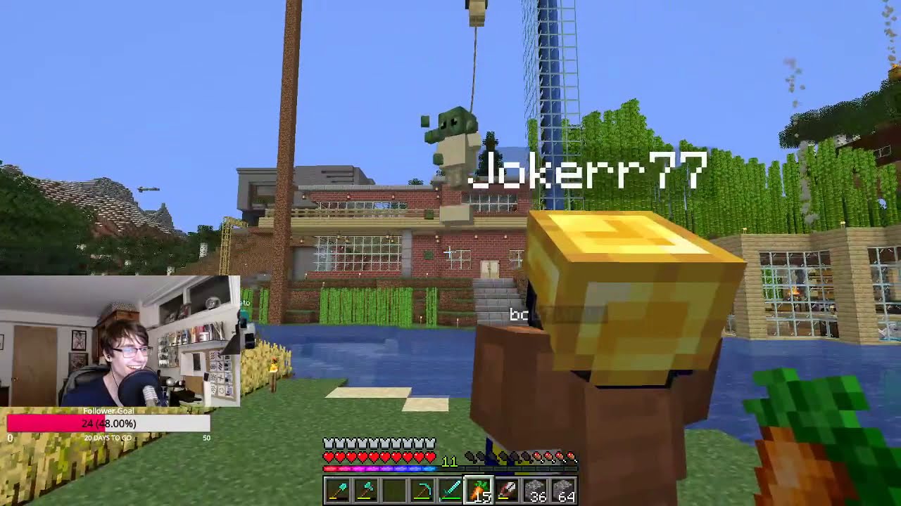 A complete chad of a Minecraft stream - YouTube