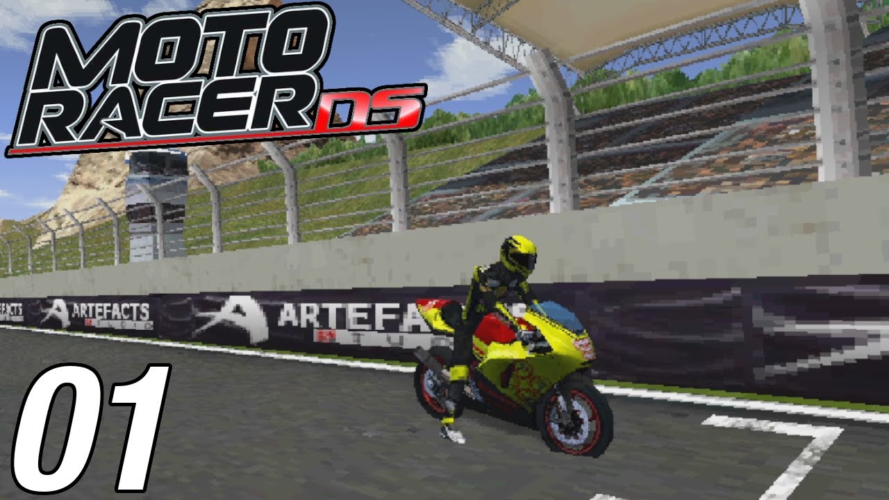 Moto Racer DS (NDS) - Beginner Sunday Cup (Let's Play Part 1) - YouTube