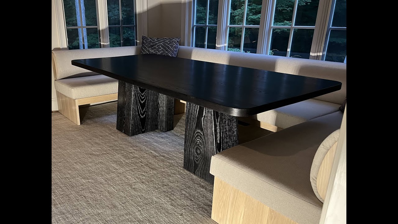 Making an ash dining table - YouTube