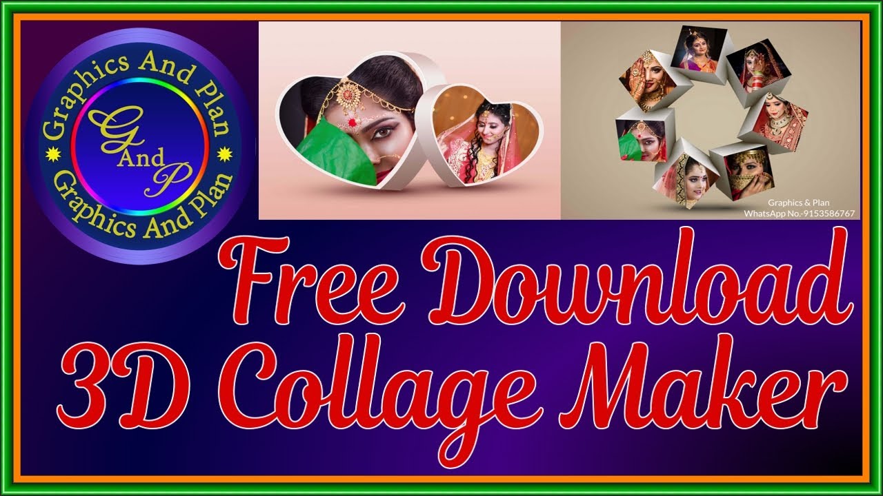 3D Collage maker | FotoJet Collage Maker | Graphics And Plan - YouTube