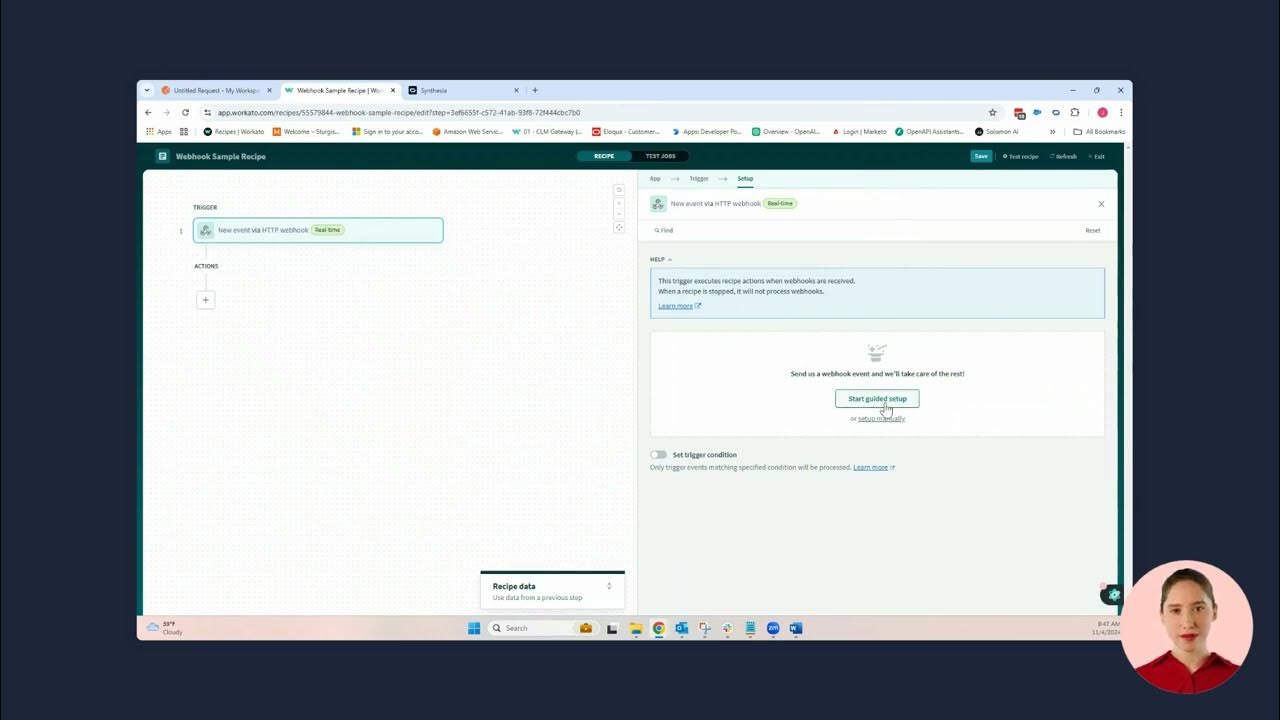 Setting Up Webhook Triggers - YouTube