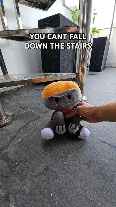 You Cant Fall Down The Stairs in Roblox #plushies #plush #roblox #blox - YouTube