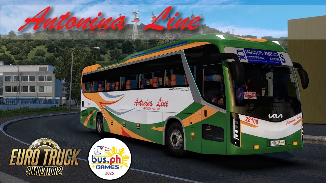 KIA Granbird Silkroad feat. Antonina Line livery | PH Skinpack Free ...