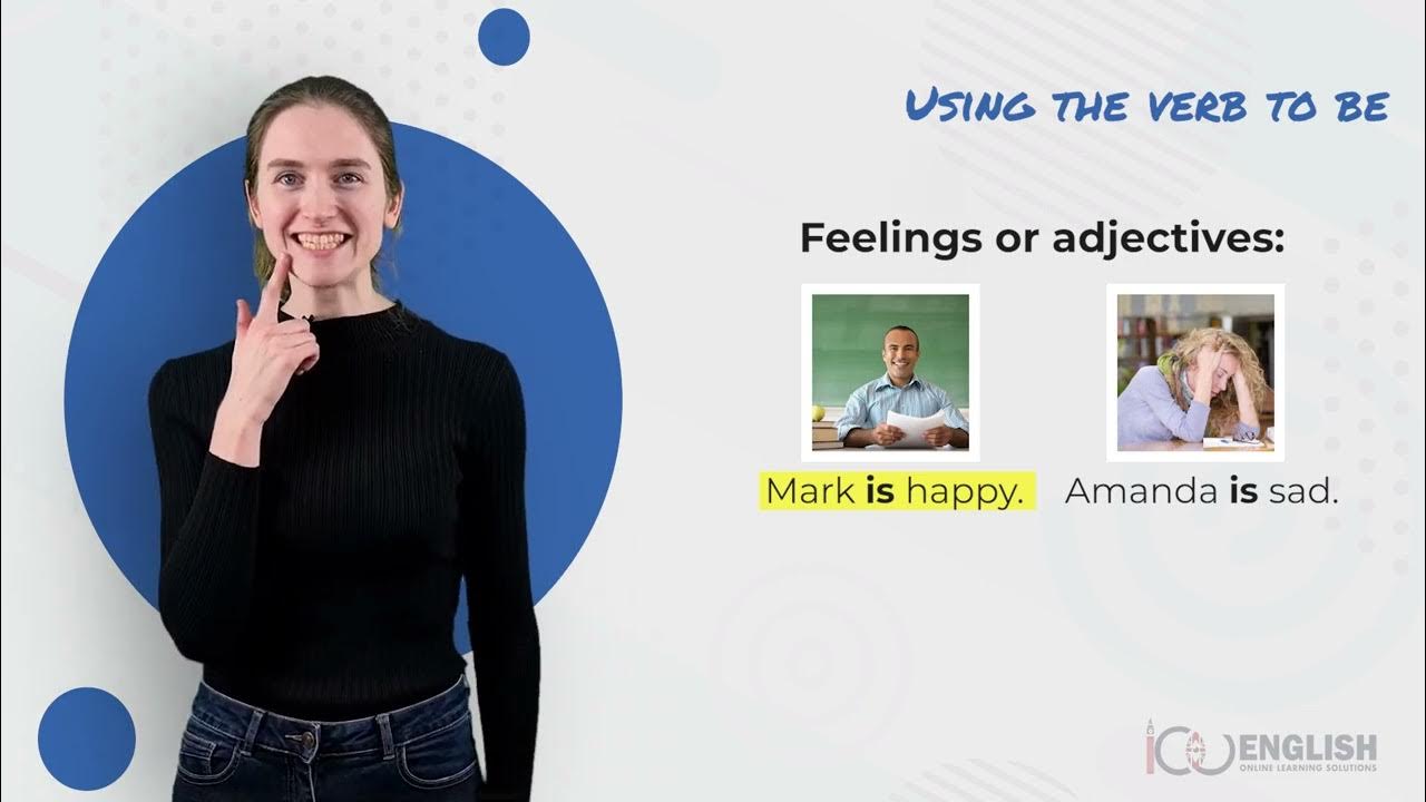 Beginners Lesson 1: Verb to be - English Grammar Course (A1) - YouTube