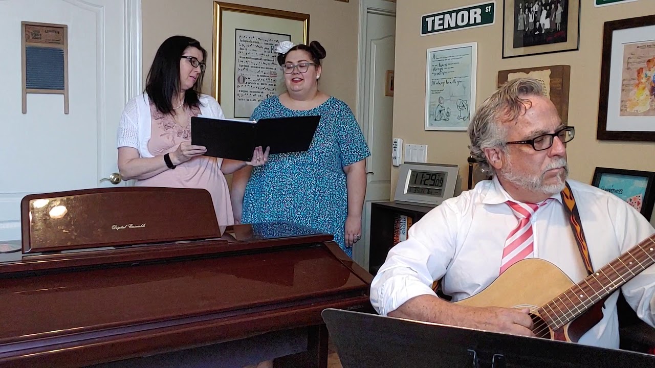 Brenda Goodenberger and Kira Kadel sing 'This Amazing Love' by Mark ...