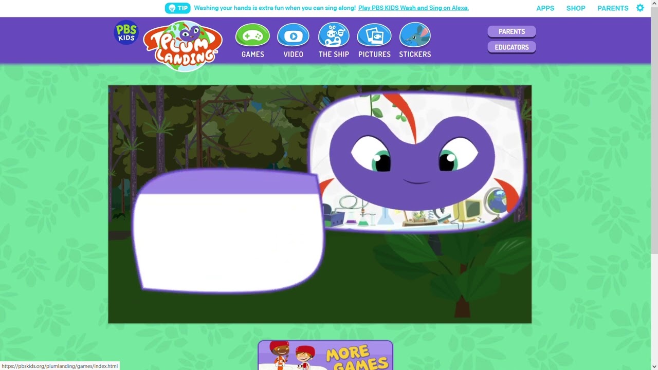 Games Jungle Rangers PLUM LANDING PBS KIDS - YouTube