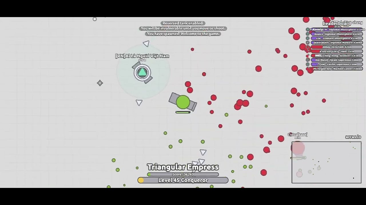 Arras.io - "Dreadnoughts are still too powerful" - YouTube