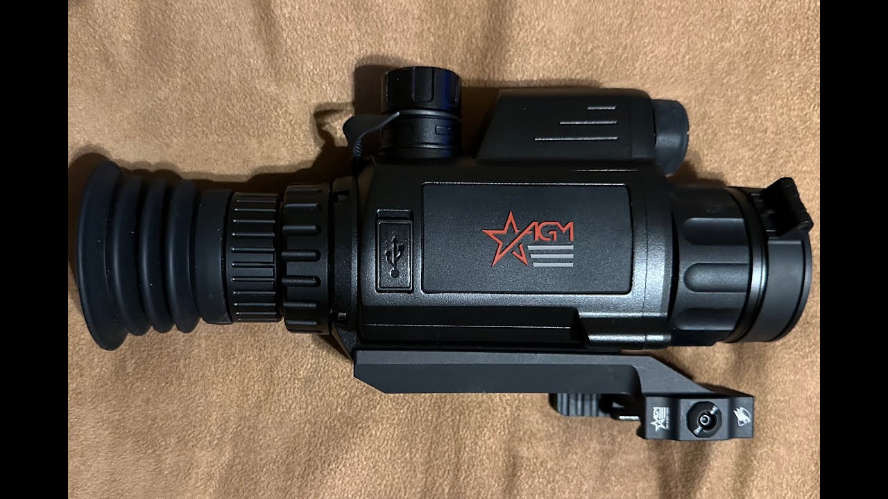 AGM Neith DS32-4MP 2.5x-20x Digital Day/Night Scope - First Look - YouTube