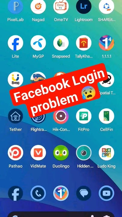Facebook login problem solved #facebook #problem #vairal trending #server - YouTube