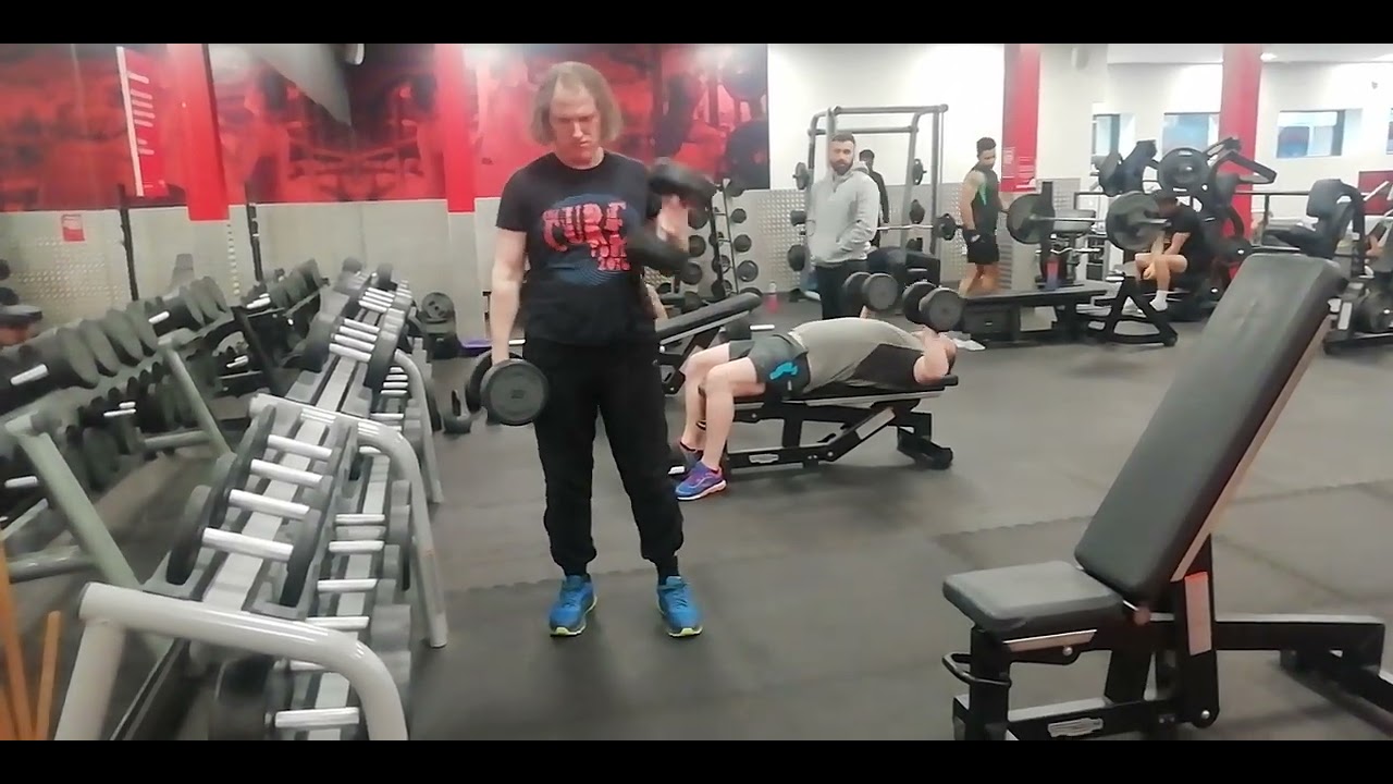 Dumbells 22 Kg Each Side. - YouTube