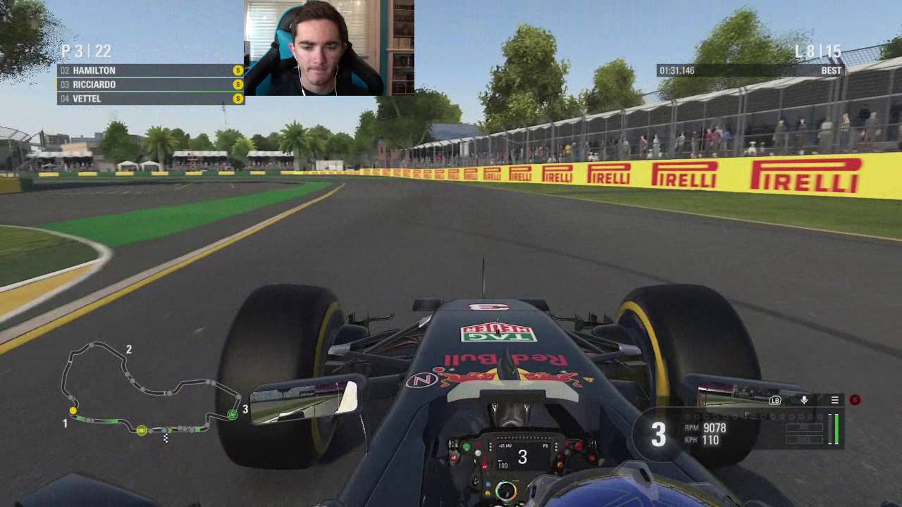 F1 2016 [Xbox One] - Round 1 [Australian Grand Prix] - YouTube