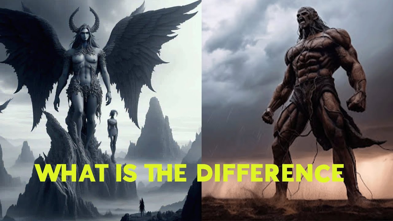 The Difference Between The Nephilim and the Fallen Angels - YouTube