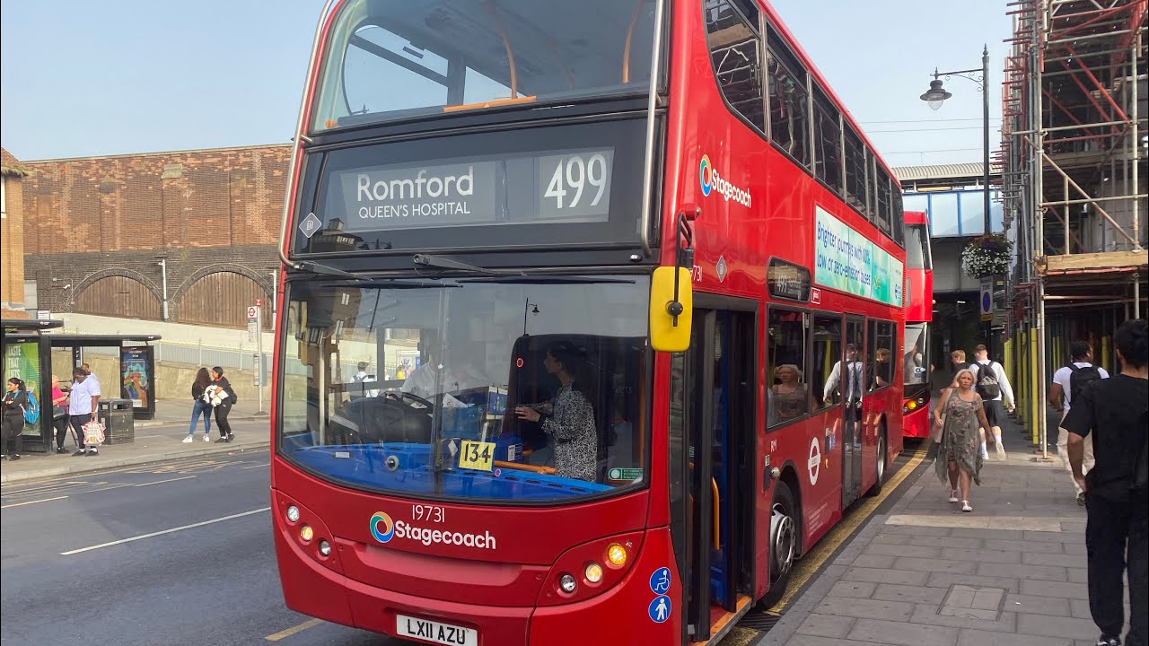 Stagecoach London | 499 | ADL Enviro 400 | LX11AZU | 19731 - YouTube