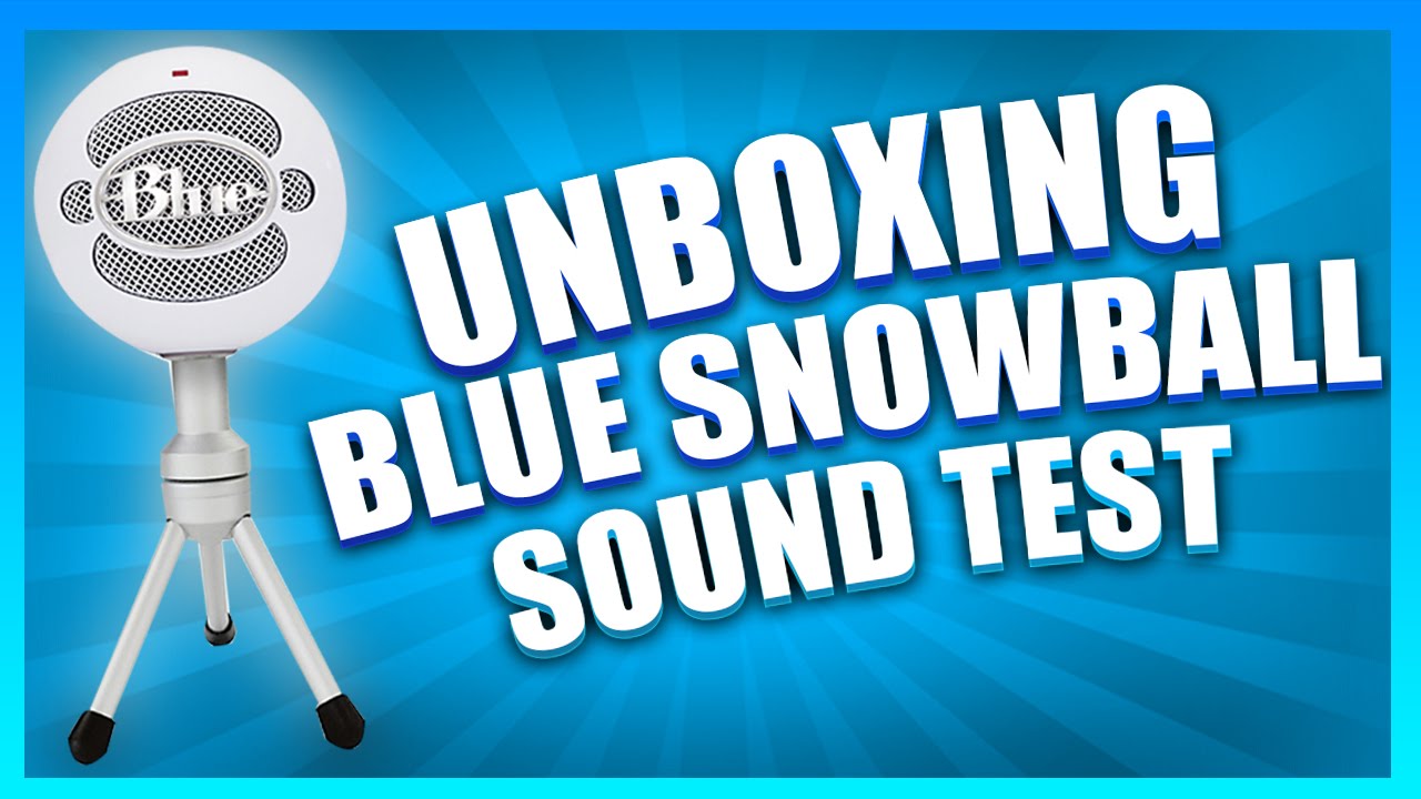 UNBOXING DE MI NUEVO MICRO| Blue Snowball | MrDeivid - YouTube