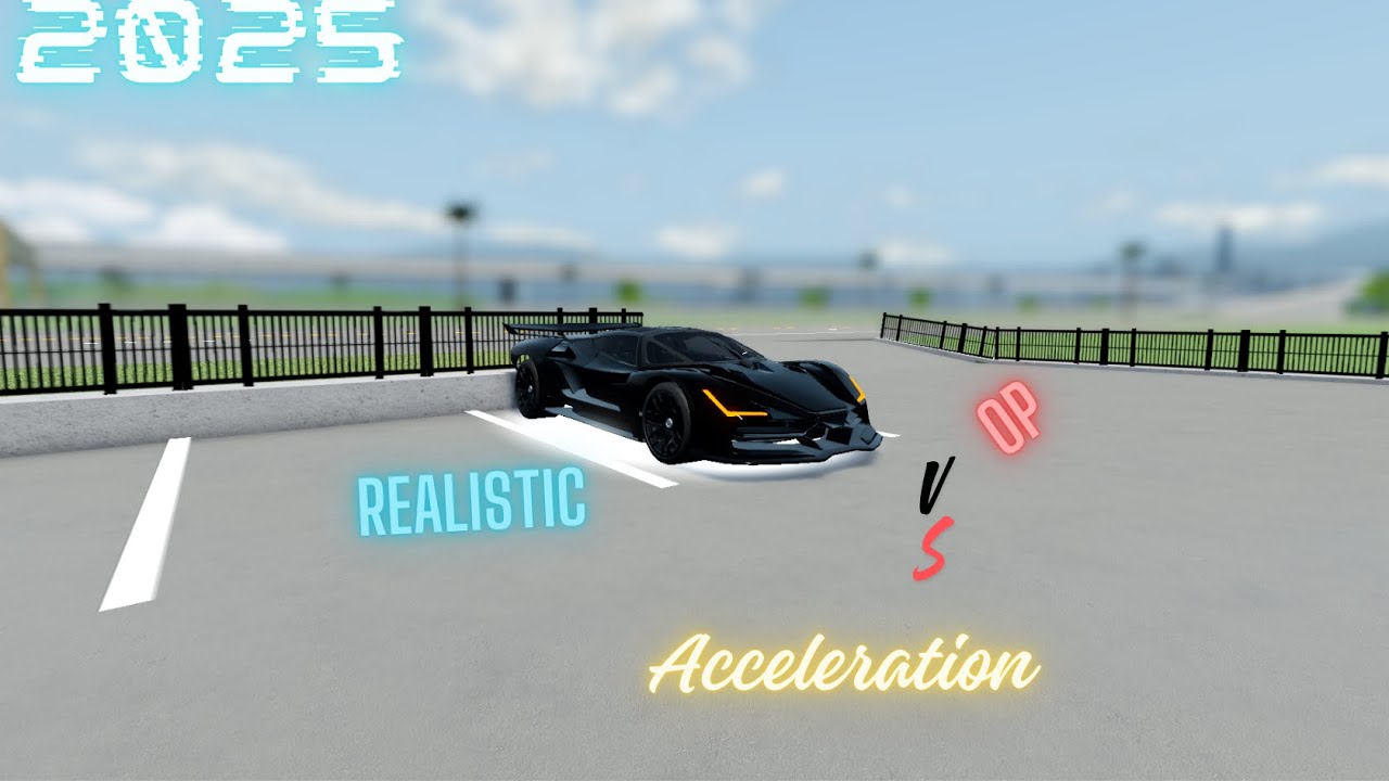 OP Acceleration VS Realistic Acceleration in Driving Empire! | ROBLOX ...