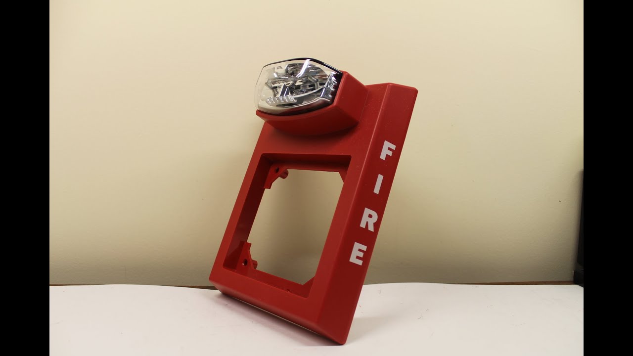 System Sensor RP2415ADA Fire Alarm Retrofit Plate Overview/Demo/Test ...
