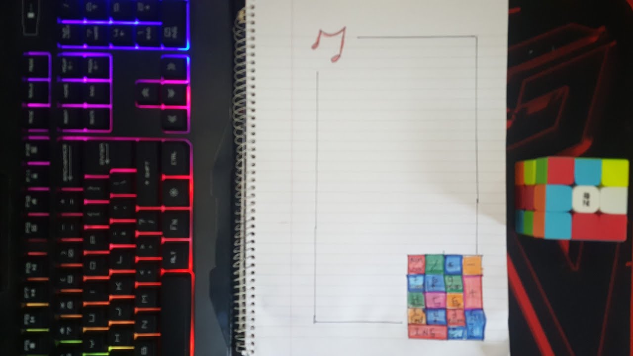 Keyboard Waved Creative Border Design || Creative Borders || The ...