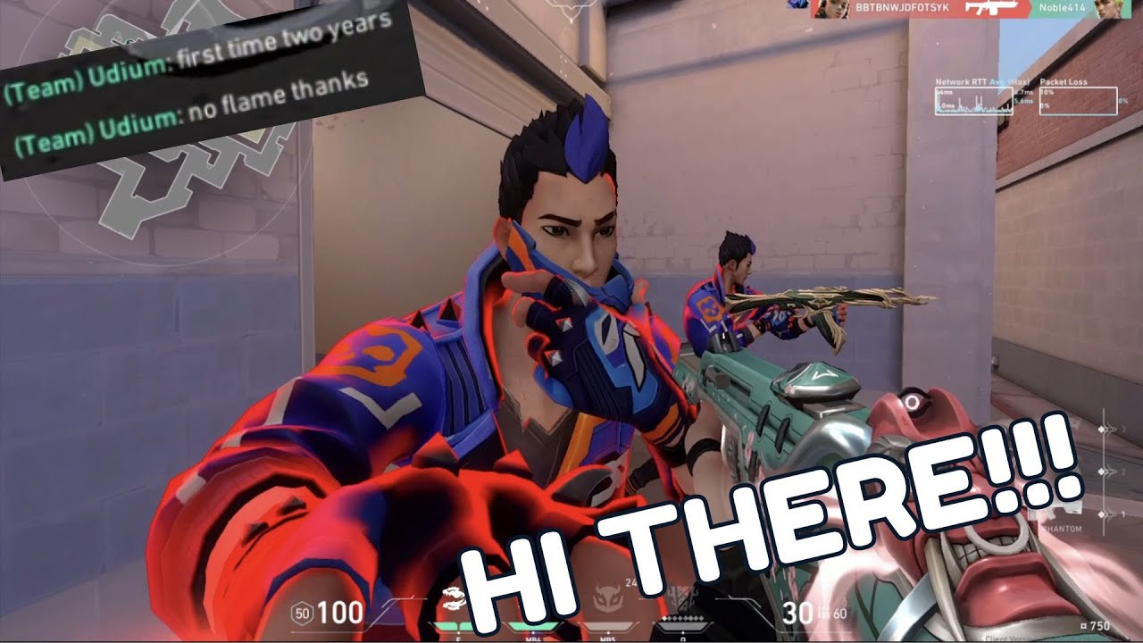 Playing with guy who hasn't touched Valorant in 2 years - YouTube