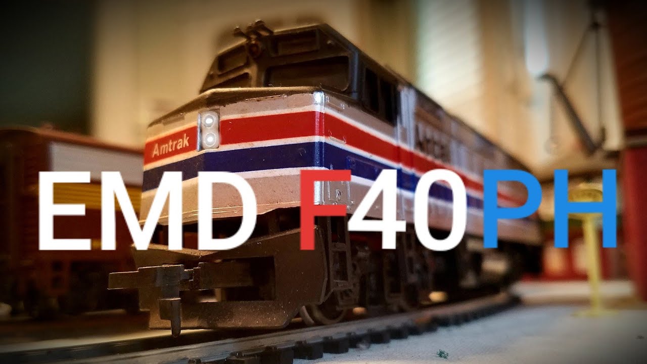 Engine Showcase: EMD F40PH Diesel Locomotive | HO Scale Model Trains ...