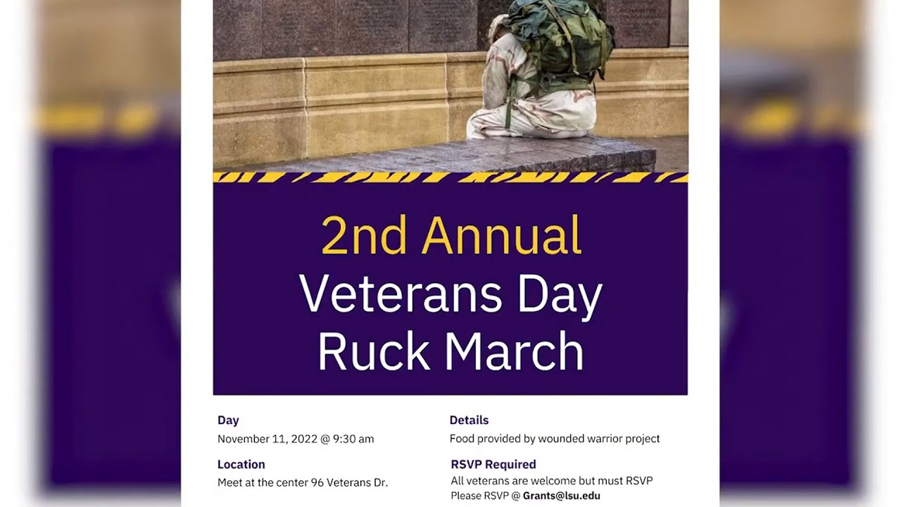 LSU Military & Veterans Student Center is holding its second annual ...