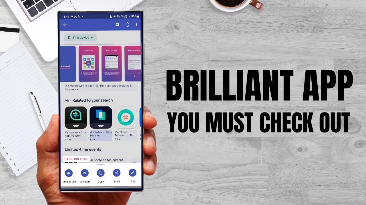 This is a Brilliant Android App you must check out ! - YouTube