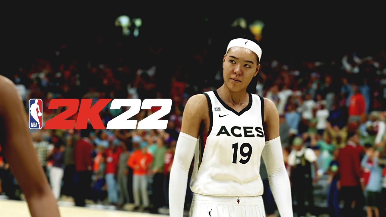 NBA 2K22 WNBA 박지수 플레이 PS5 / 라스베이거스 에이시스 - YouTube