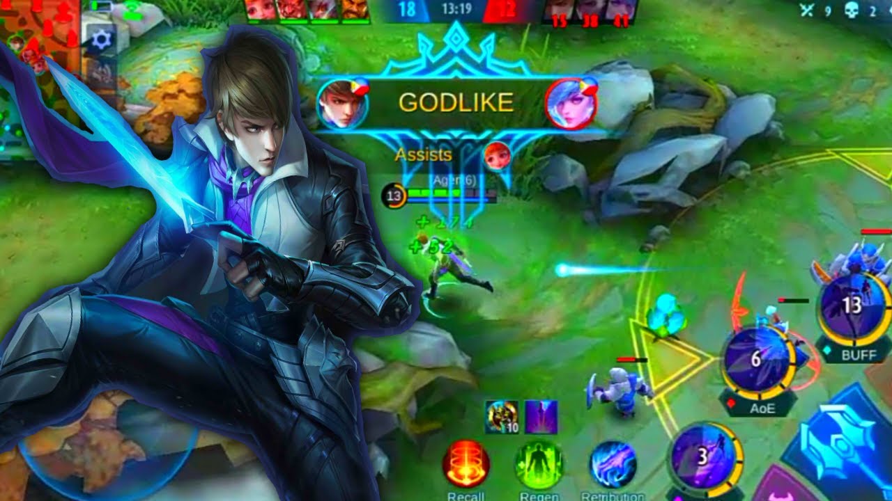 Gusion play|Agent6 MOBILE LEGEND BANG BANG - YouTube