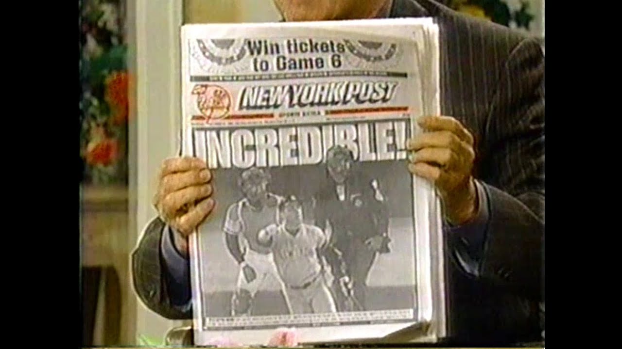 October 24, 1996-Regis and Kathie Lee (World Series, Game 4 Recap ...