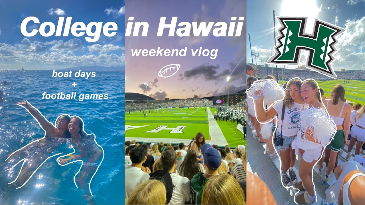 COLLEGE WEEKEND IN MY LIFE VLOG @ University of Hawaii !! | freshman ...