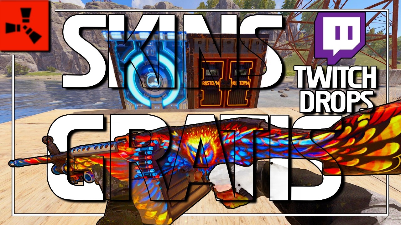 🆓SKINS GRATIS RUST TWITCH DROPS 🆓 🟣GLOBAL WARFARE 26 DE JULIO🟣 - YouTube