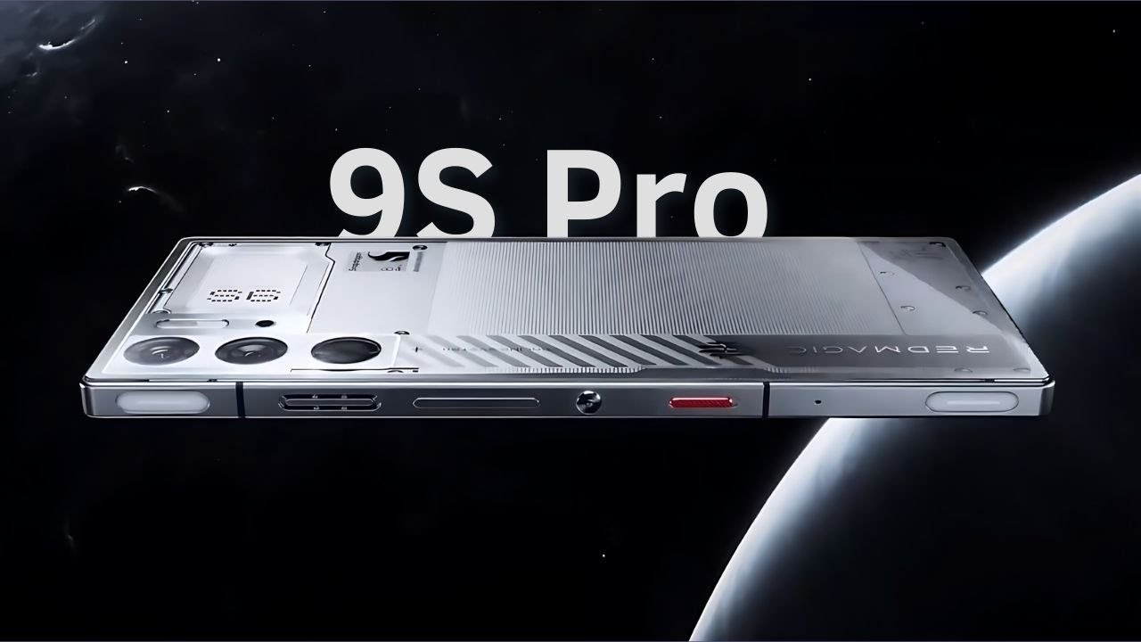 Red Magic 9S Pro with Built-in Cooling Fan - YouTube