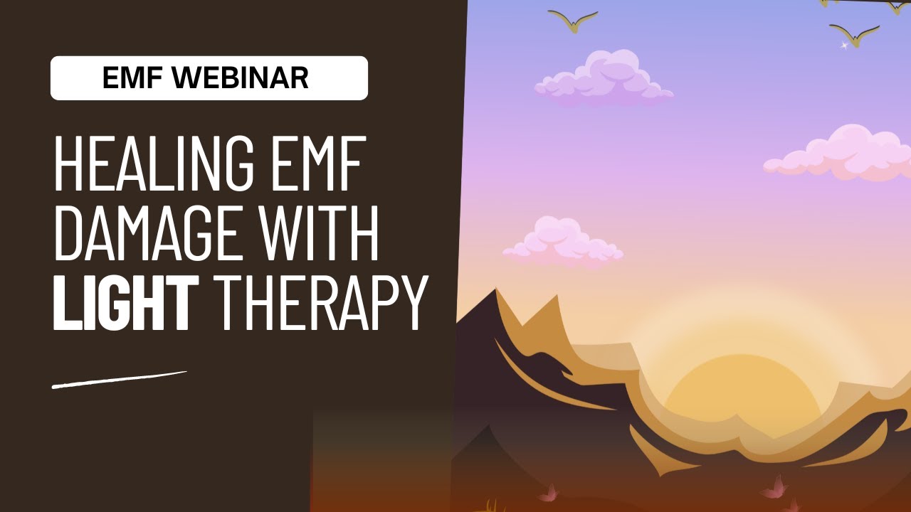 Healing EMF damage with light therapy - YouTube