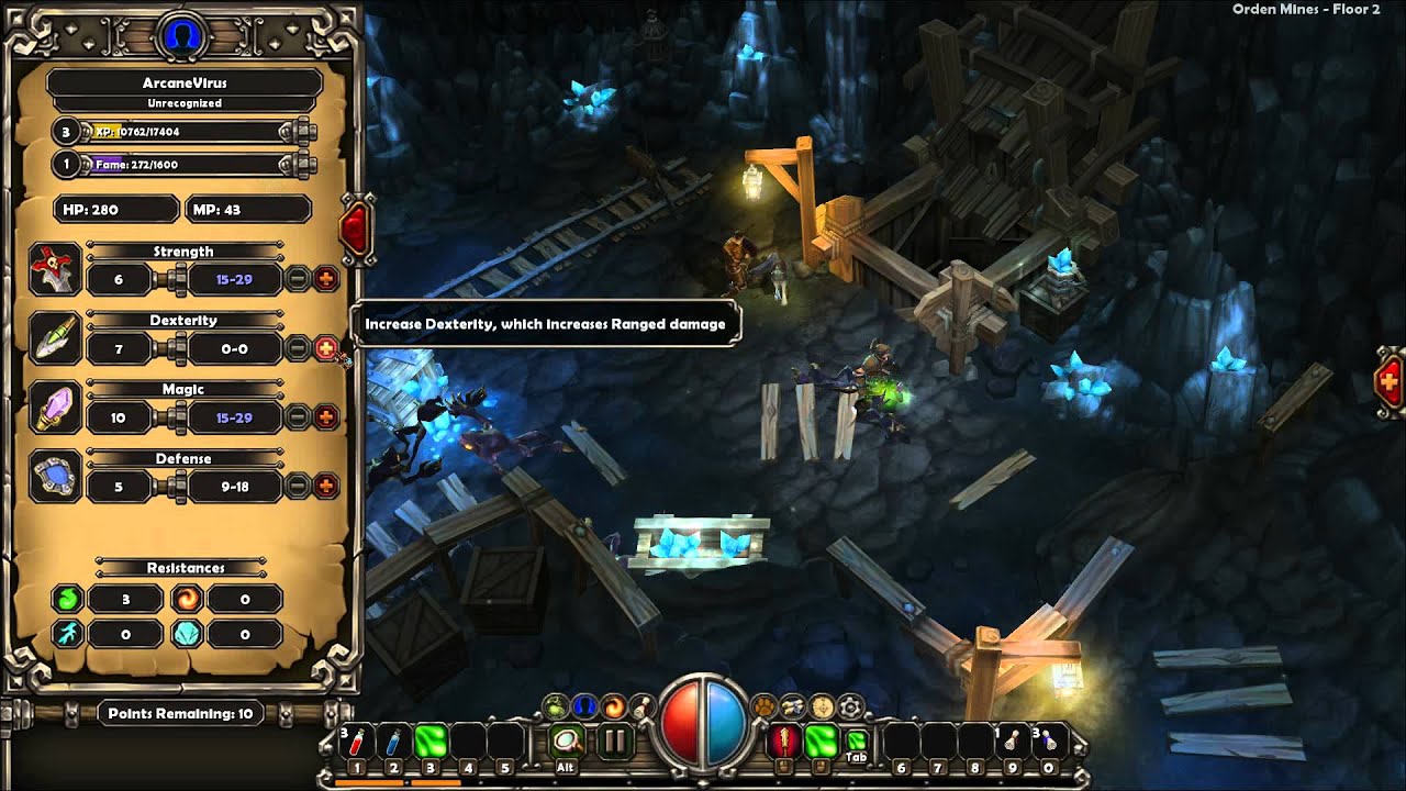 BWG - Let's Play Torchlight: Alchemist - Hard - Ember Mines Floor 2 ...