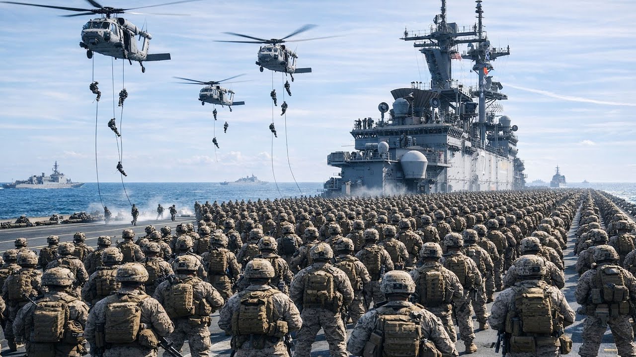 Massive U.S. Marine Deployment Near the Caribbean Sea Shocks the Region ...