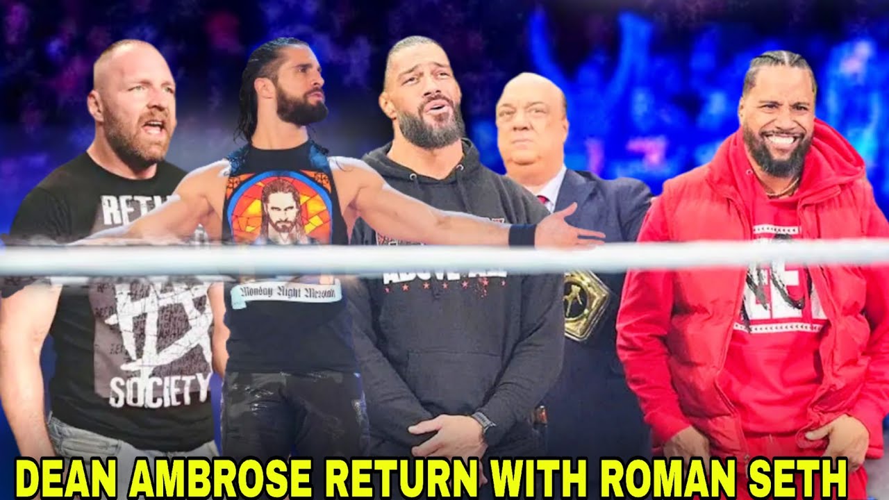 Dean Ambrose Return To WWE "Dean Ambrose Reunites with Roman Reigns ...