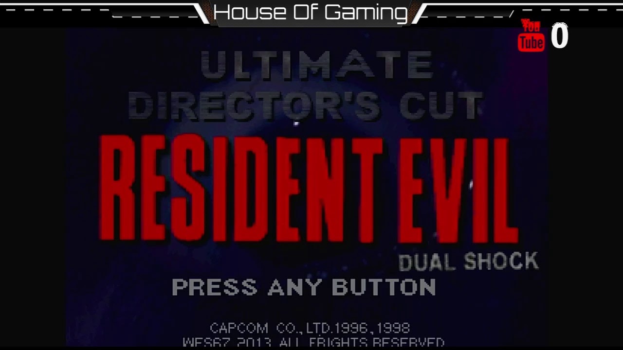 Resident Evil Ultimate Director's Cut Mod [Running on PS1 Classic ...